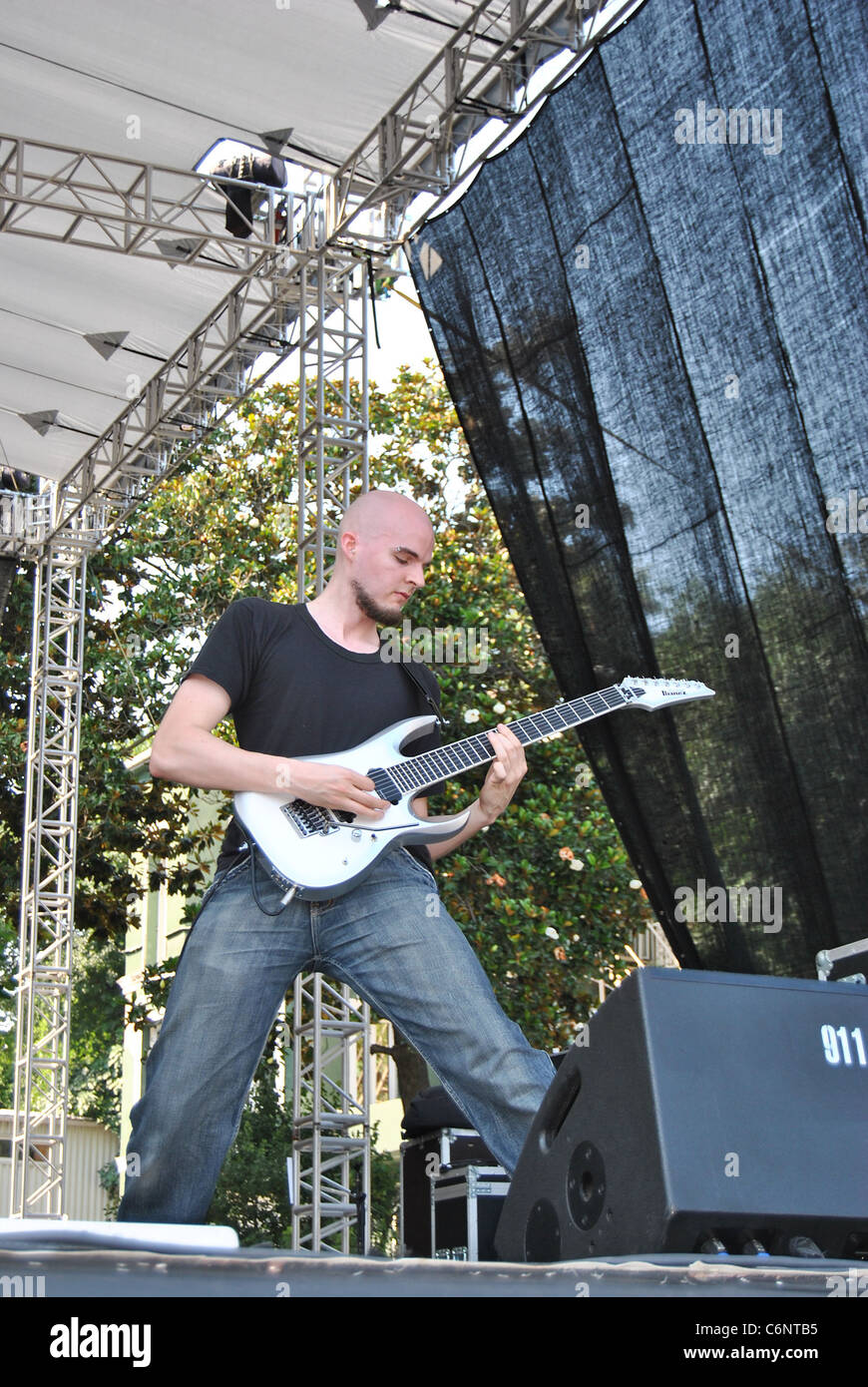 Necrophagist Unirock Open Air Festival - Day 2 Istanbul, Turkey - 03.07.10 Stock Photo - Alamy