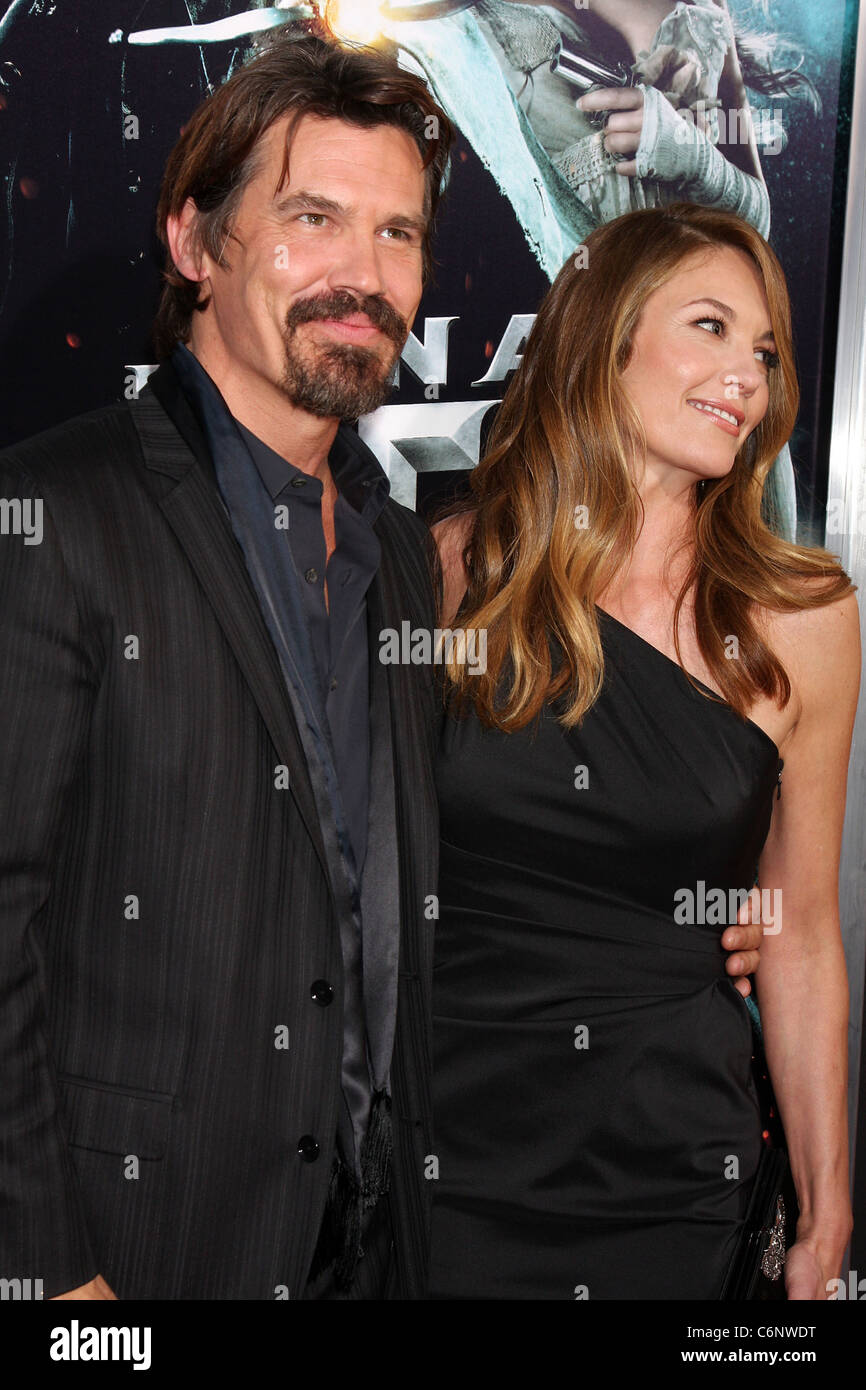 Josh Brolin and Diane Lane World Premiere of 'Jonah Hex' held at ...