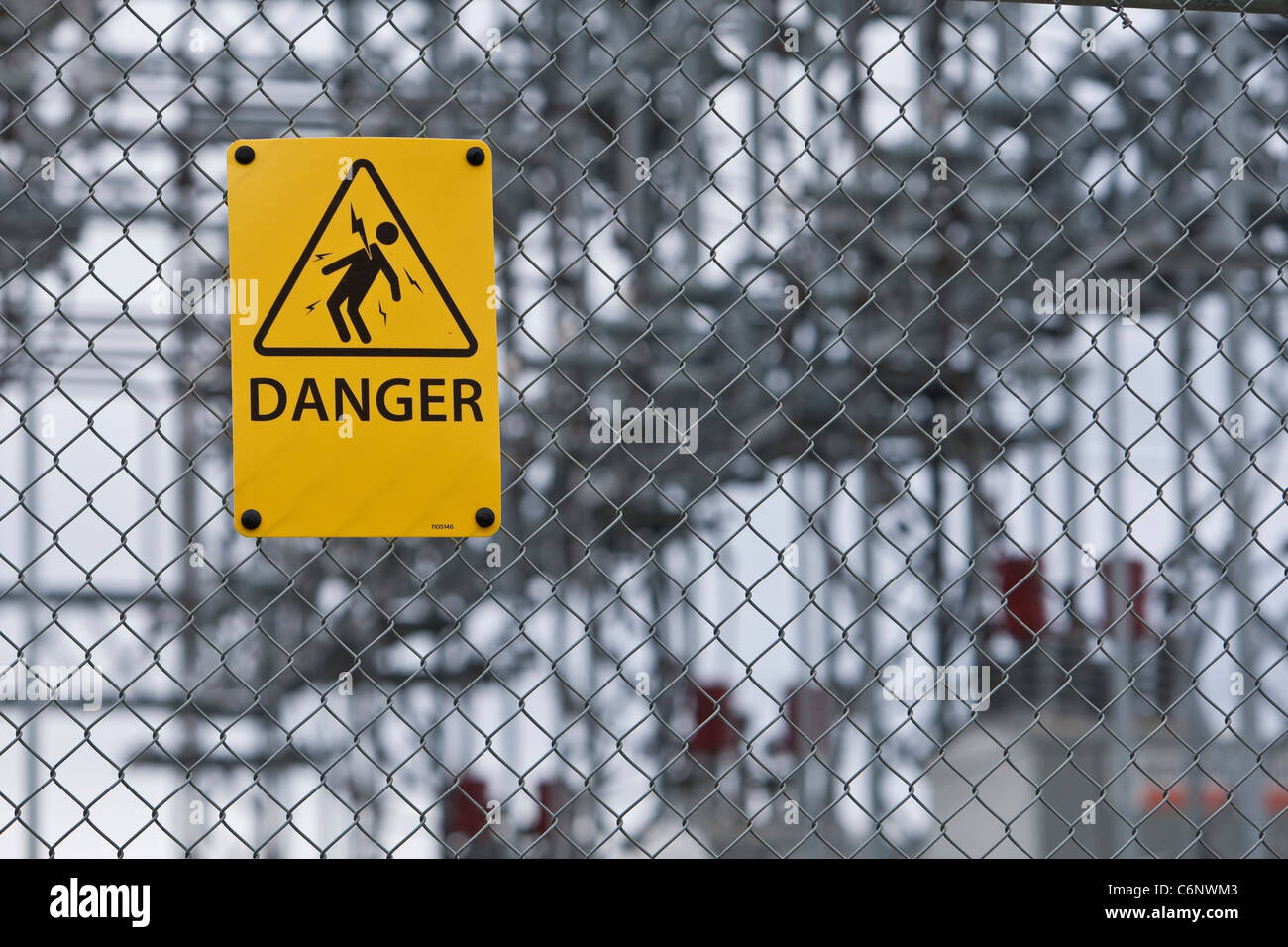 Substation danger sign hi-res stock photography and images - Alamy