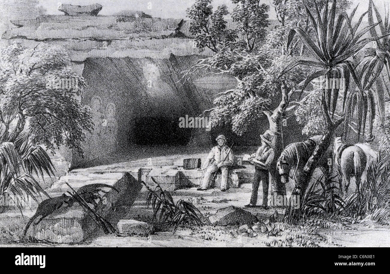 GEORGE GREY (1812-1898) British soldier, explorer and statesman drawing ...