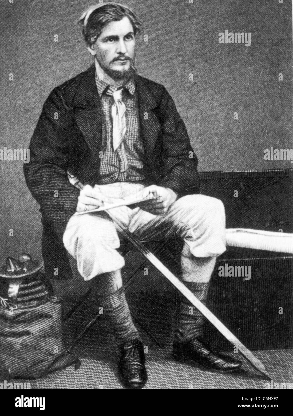 JAMES AUGUSTUS GRANT ((1827-1892) Scottish explorer of eastern Africa ...