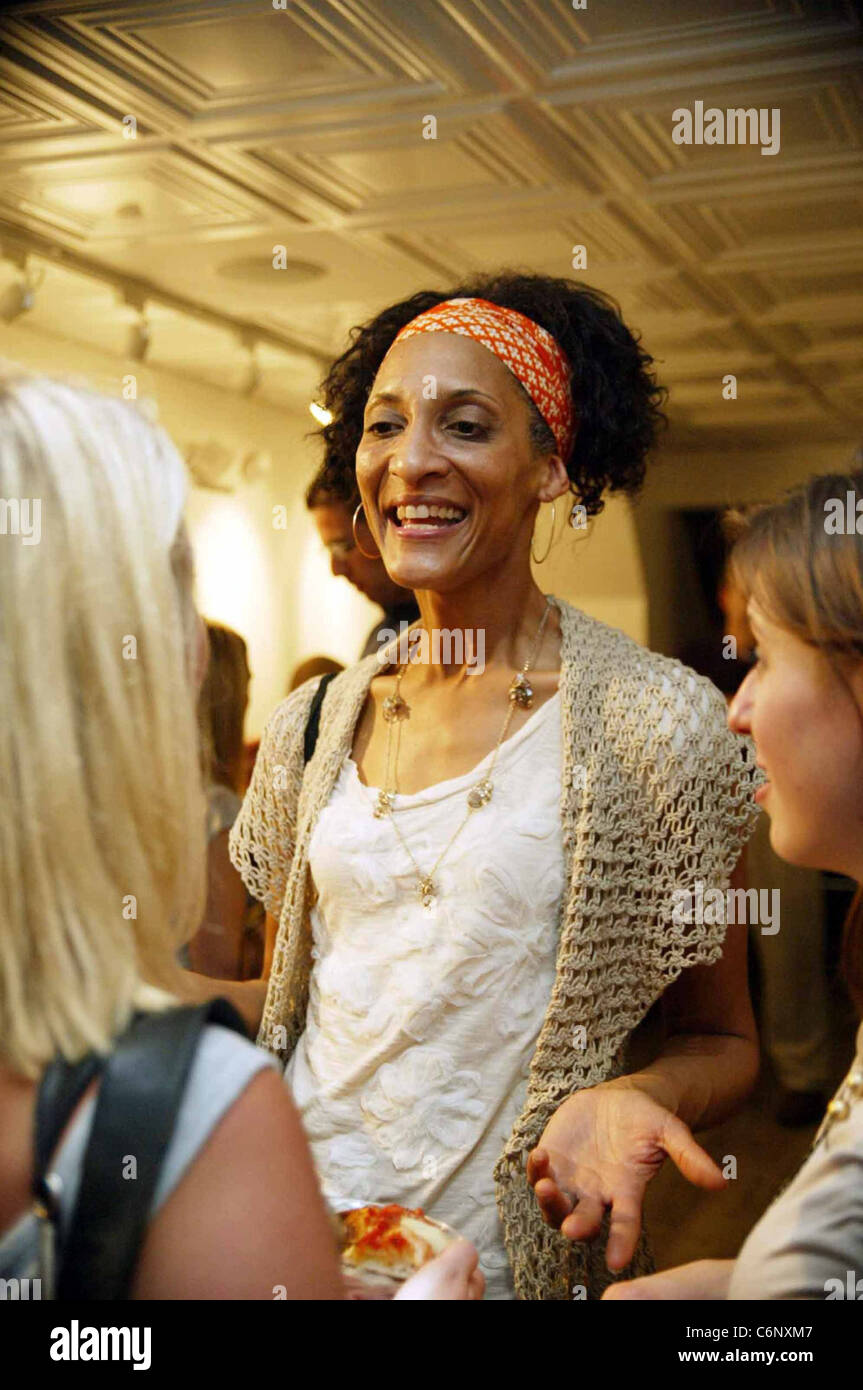 Top Chef New York' contestant Carla Hall at the opening of a new family ...