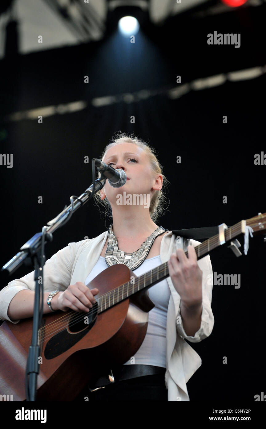 Laura Marling performs on the second day of Latitude Festival in Henham ...