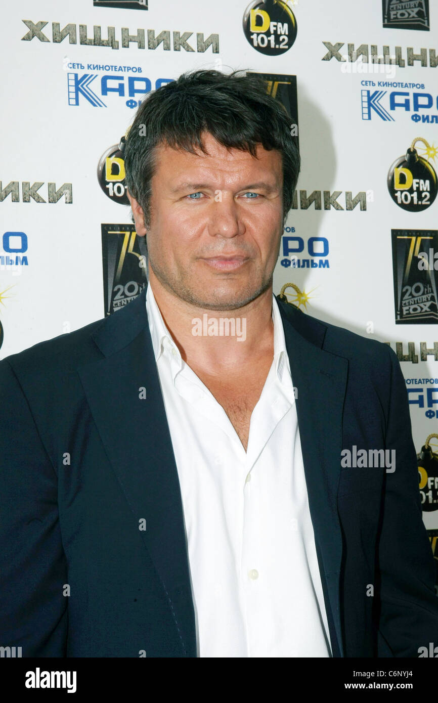 Oleg Taktarov, a retired Russian mixed martial artist and actor attends ...