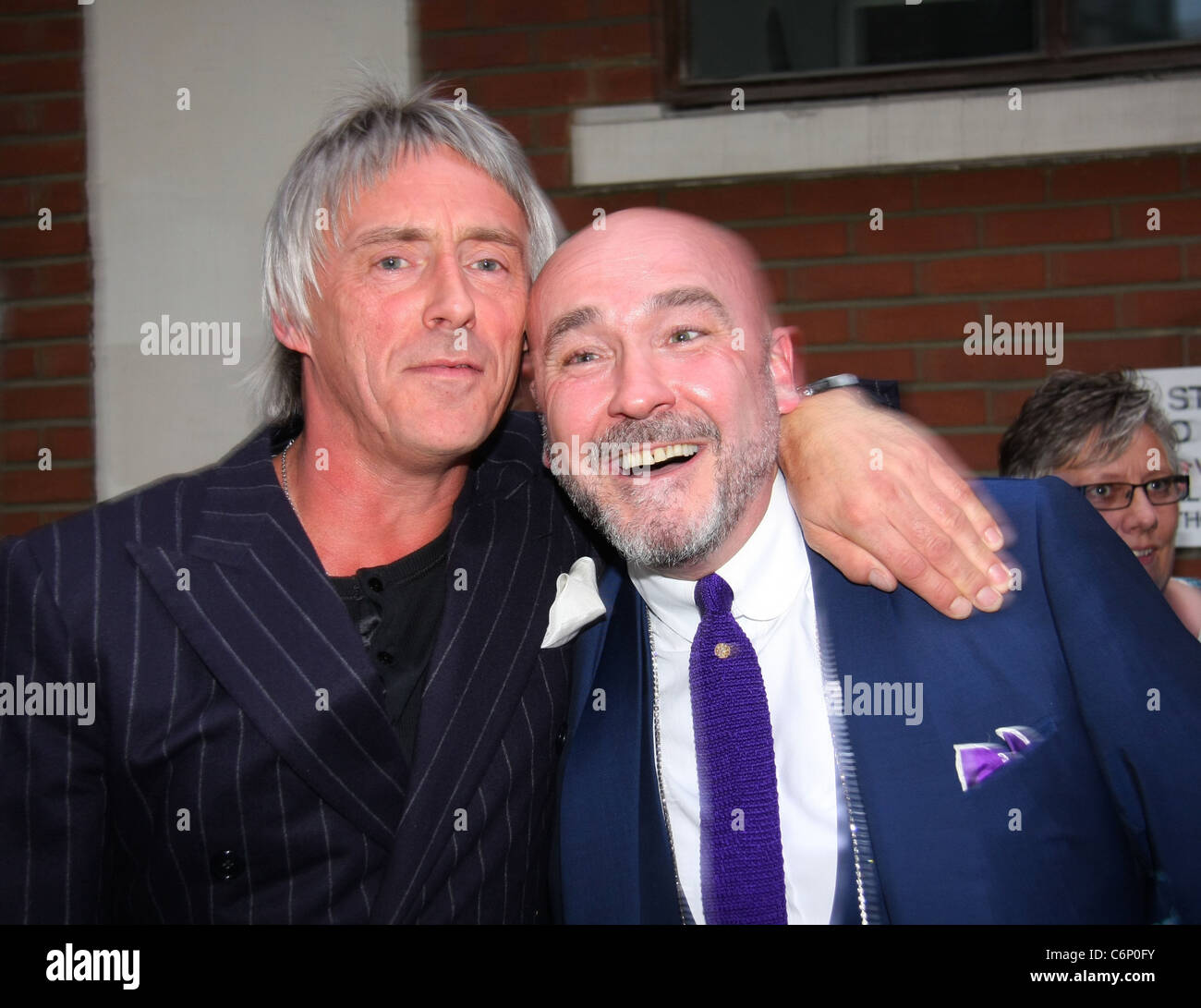 Paul Weller and Mark Powell Mark Powell shop opening launch on Marshall ...