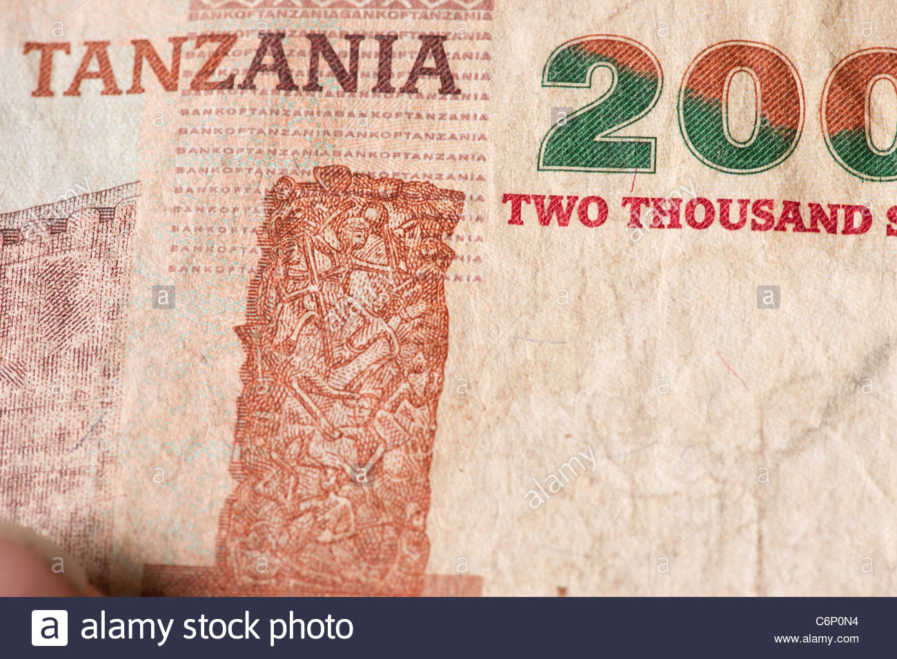 Tanzania Money Currency African Note Stock Photos & Tanzania Money ...