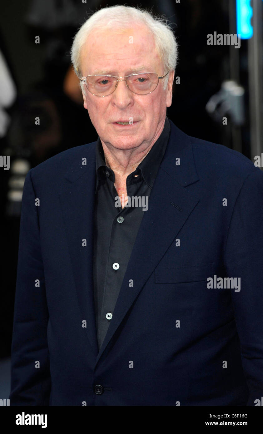 Michael Caine World premiere of 'Inception' at the Odeon cinema ...