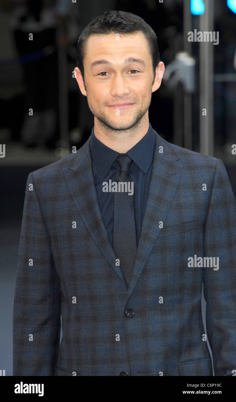 Joseph Gordon-Levitt World premiere of 'Inception' at the Odeon cinema ...