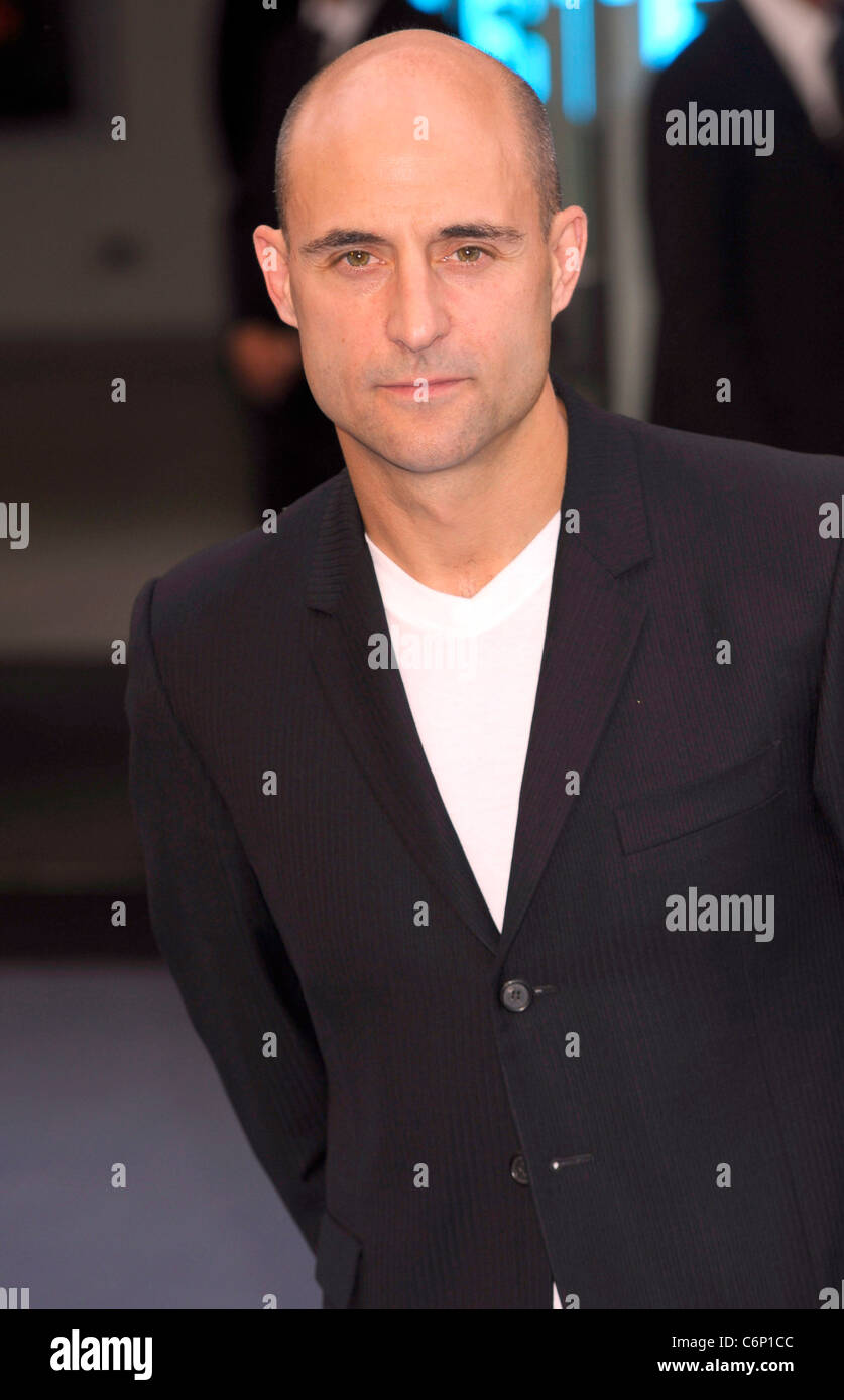 Mark Strong World premiere of 'Inception' at the Odeon cinema ...