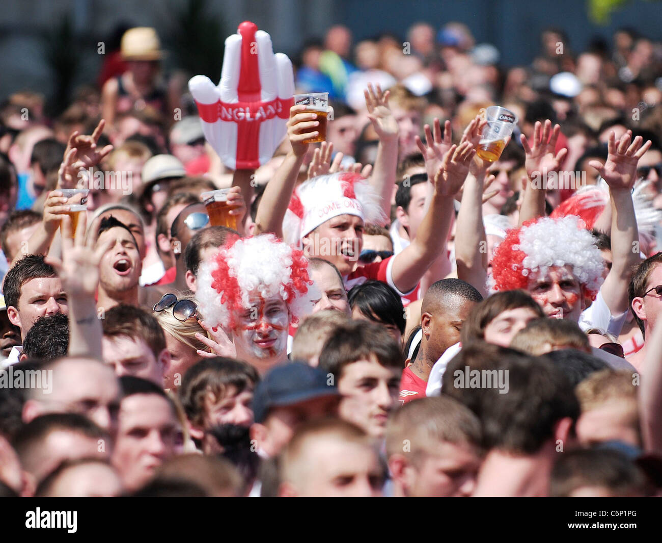 Leeds fans dejected hi-res stock photography and images - Alamy