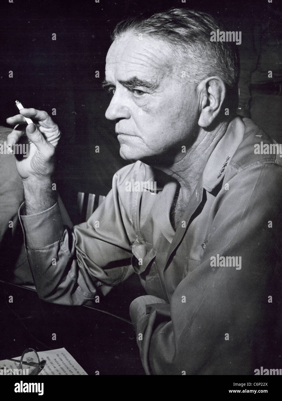 WILLIAM F. HALSEY Jnr (1882-1959) US naval commander in the Pacific ...