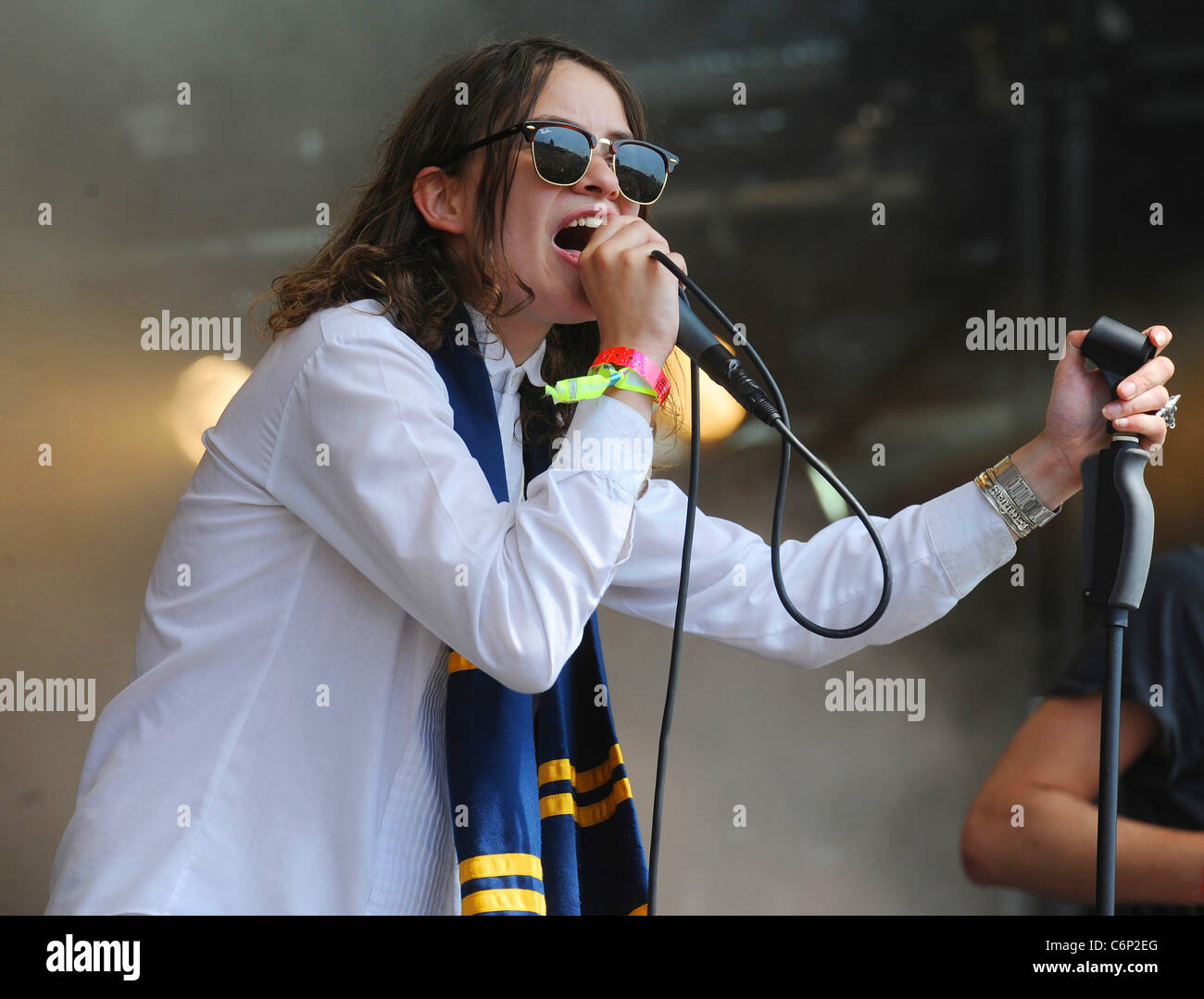 Coco Sumner of I Blame Coco The 2010 Glastonbury Music Festival held at ...