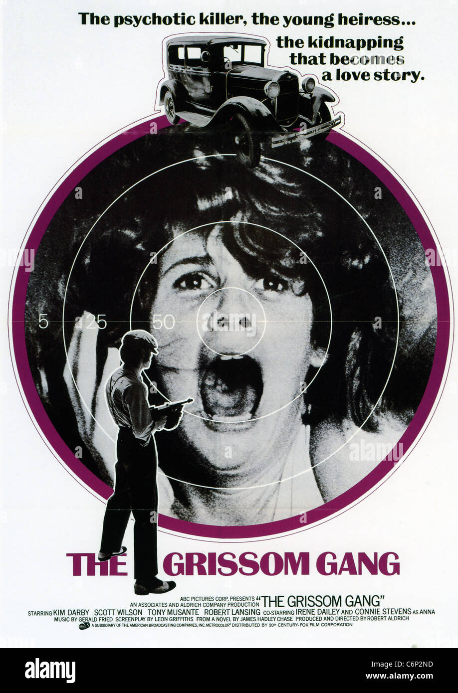 THE GRISSOM GANG Poster for 1971 ABC Pictures film Stock Photo - Alamy