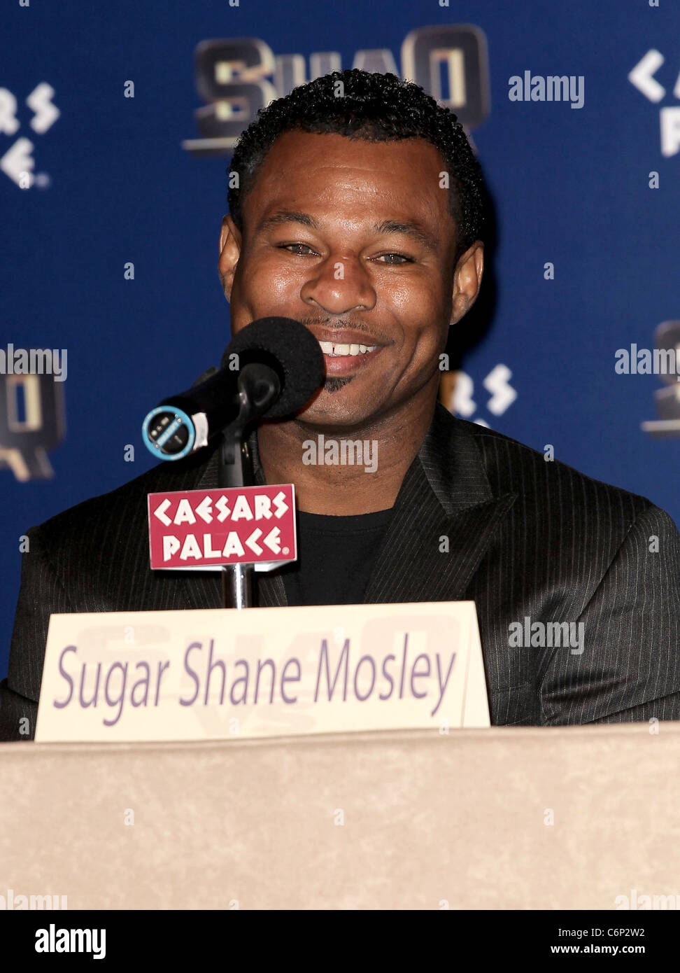 Sugar' Shane Mosely ABC's 'Shaq Vs.' press conference at Caesars Palace ...