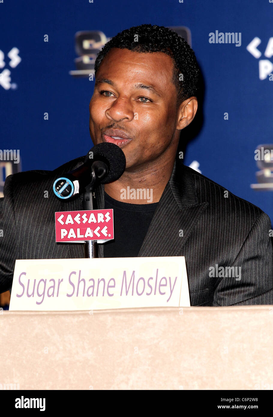 Sugar' Shane Mosely ABC's 'Shaq Vs.' press conference at Caesars Palace ...