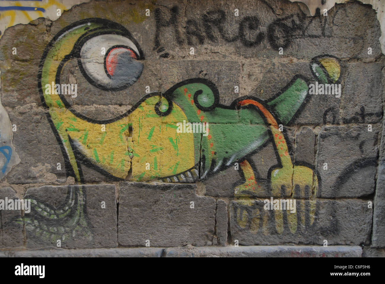 Naples Graffiti, Italy Stock Photo - Alamy