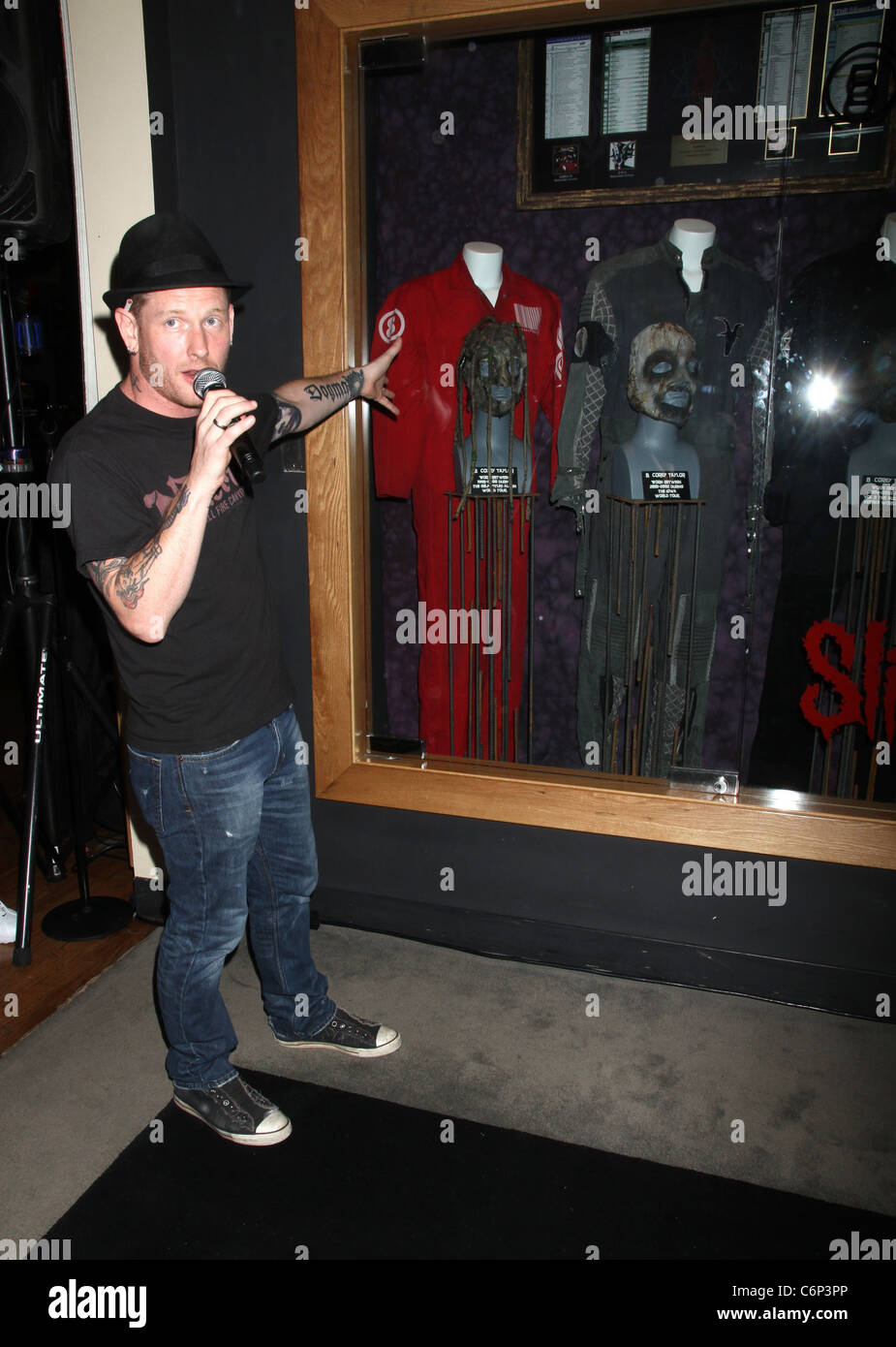 Corey Taylor Hard Rock Hotel unveils its new Corey Taylor case at the ...