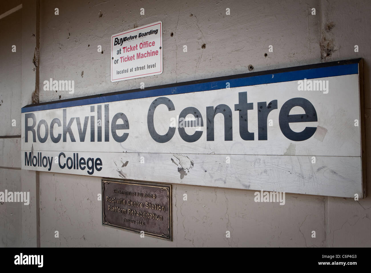The Rockville Centre station is pictured Tuesday August 2, 2011 Stock ...
