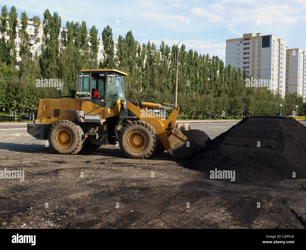 Asphalt processing hi-res stock photography and images - Alamy