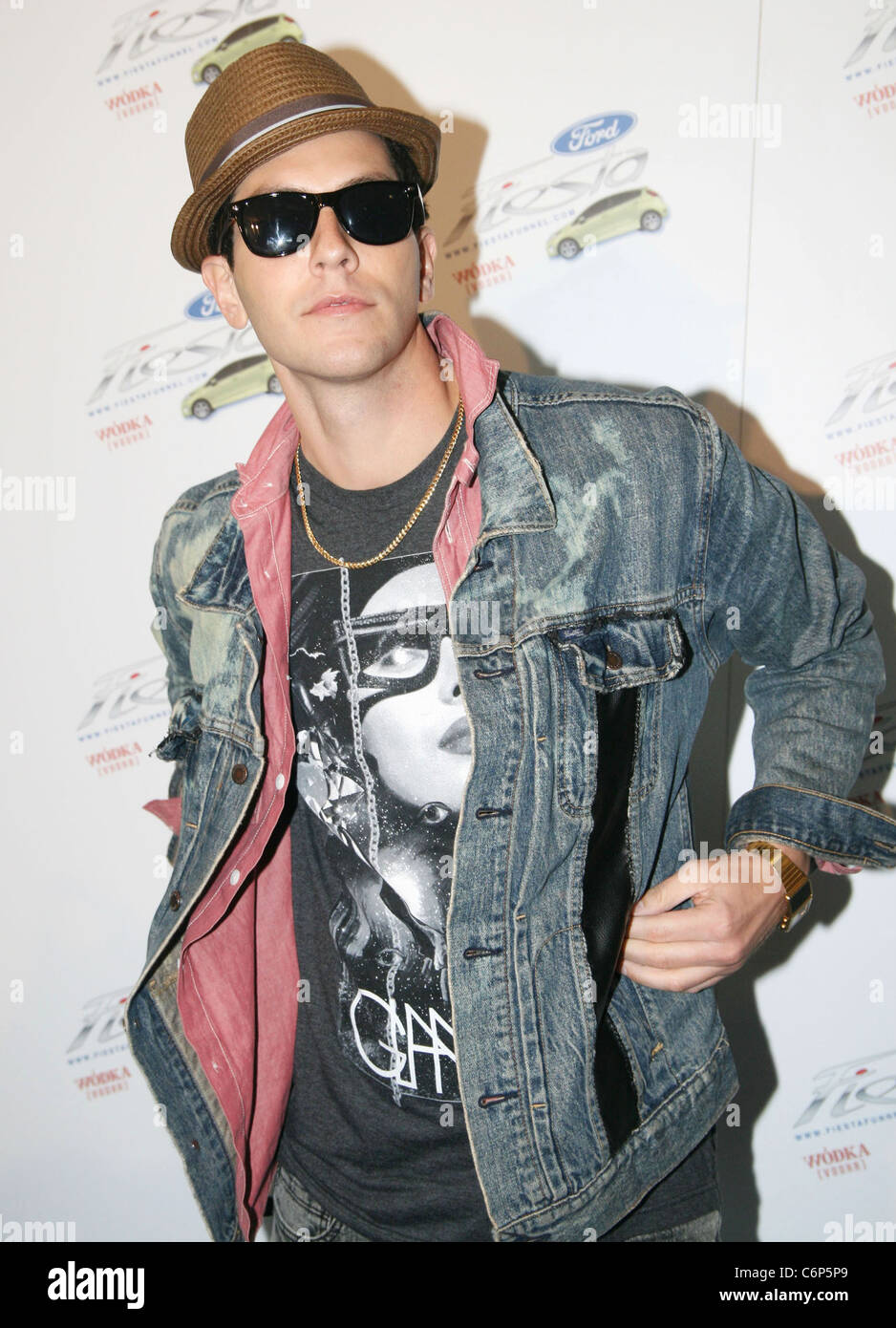 Gabe Saporta of Cobra Starship Launch of The New Ford Fiesta with a ...
