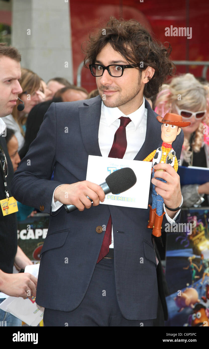 Alex Zane UK premiere of 'Toy Story 3' held at the Empire cinema London ...