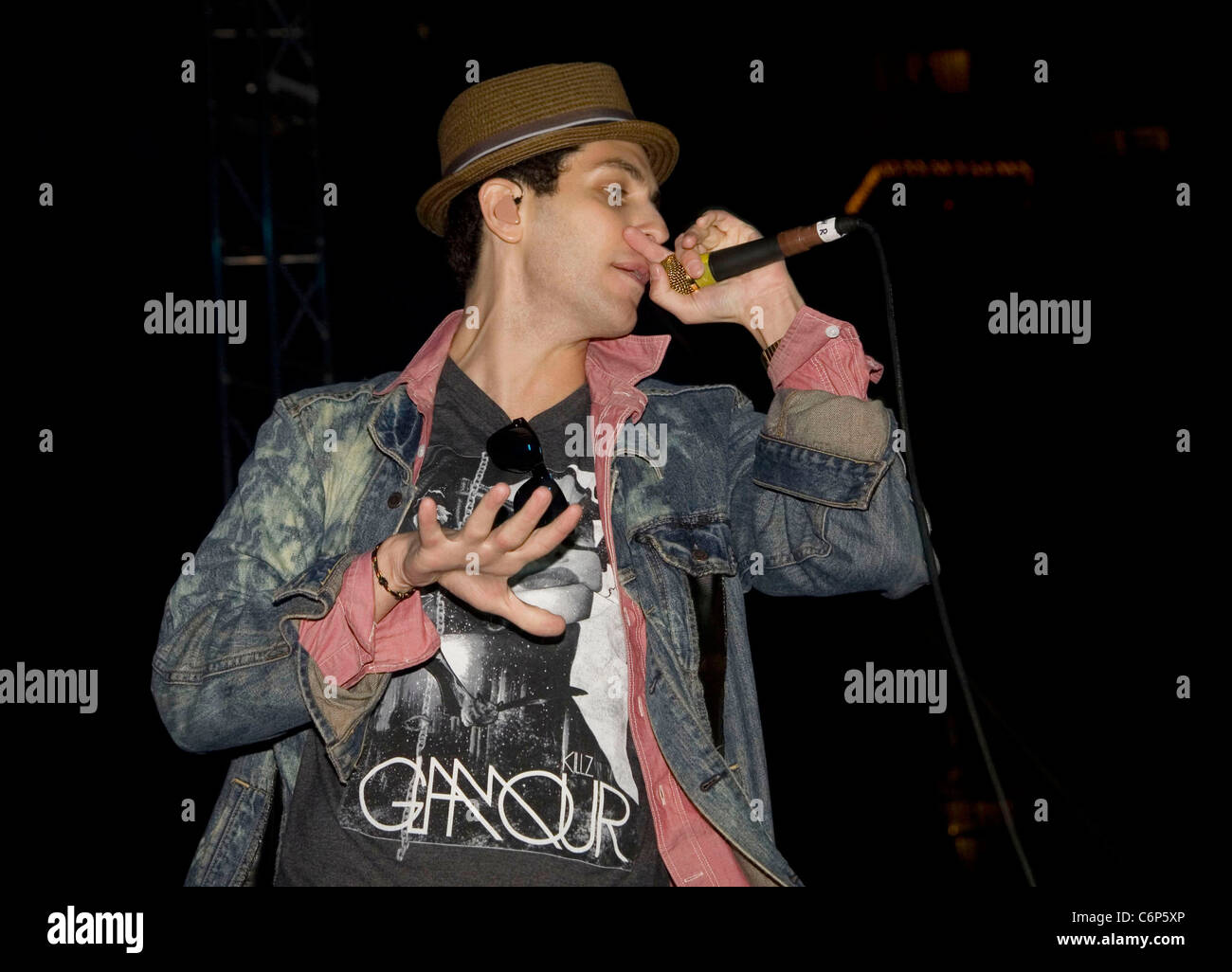Gabe Saporta of Cobra Starship Launch of The New Ford Fiesta with a ...
