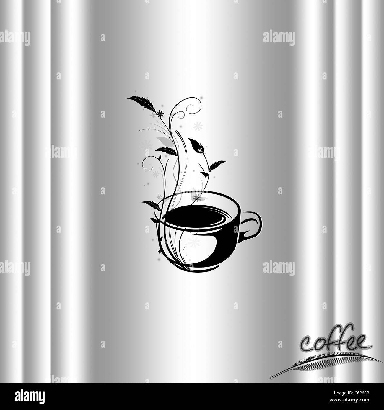 Concept tea Black and White Stock Photos & Images - Alamy