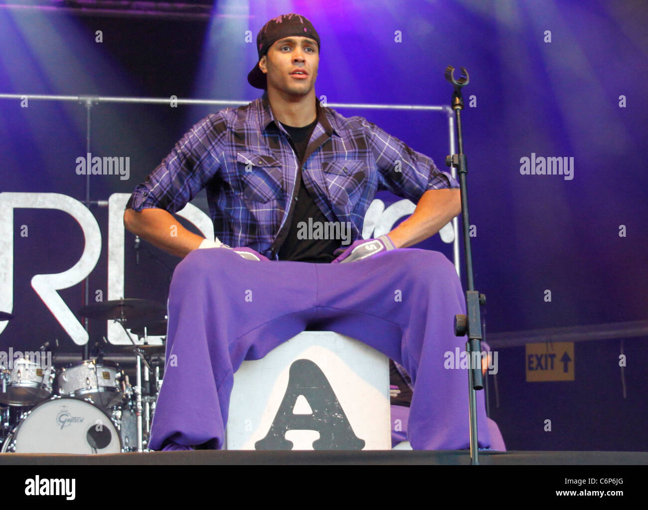 Ashley Banjo of Diversity The Castle Concerts Music Festival held at ...