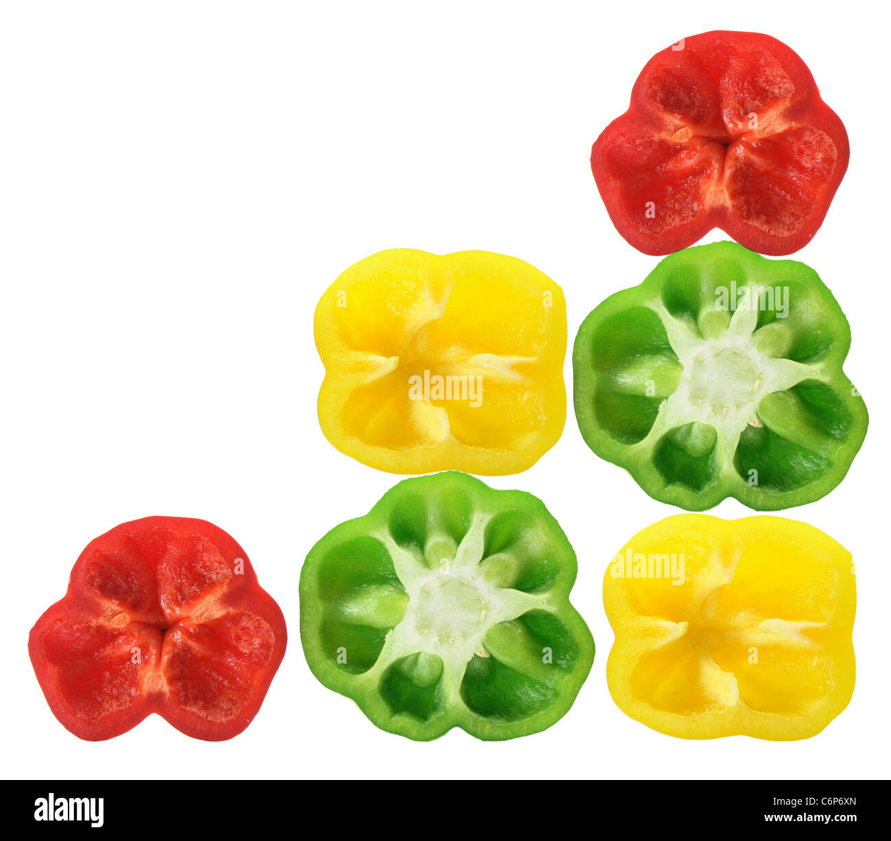Bell Peppers Cut Out High Resolution Stock Photography and Images - Alamy