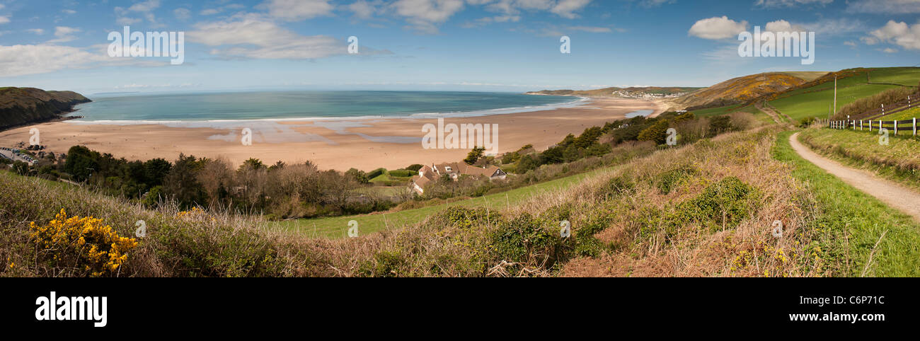 Woolacombe beach hi-res stock photography and images - Alamy