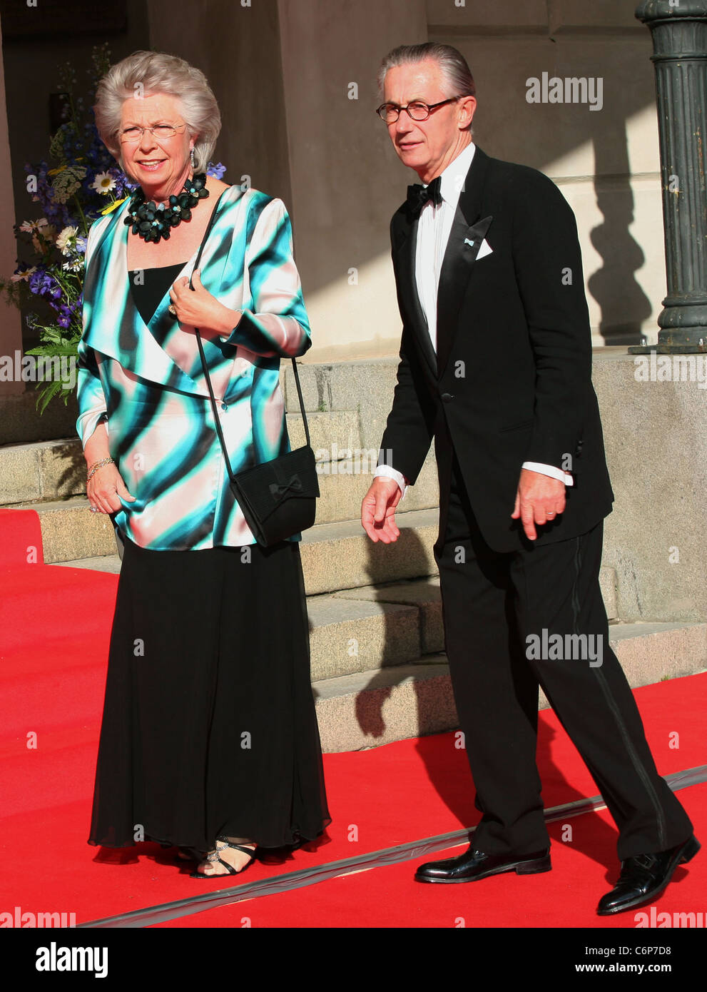 Princess Christina of Sweden and husband Tord Magnuson Dinner reception ...