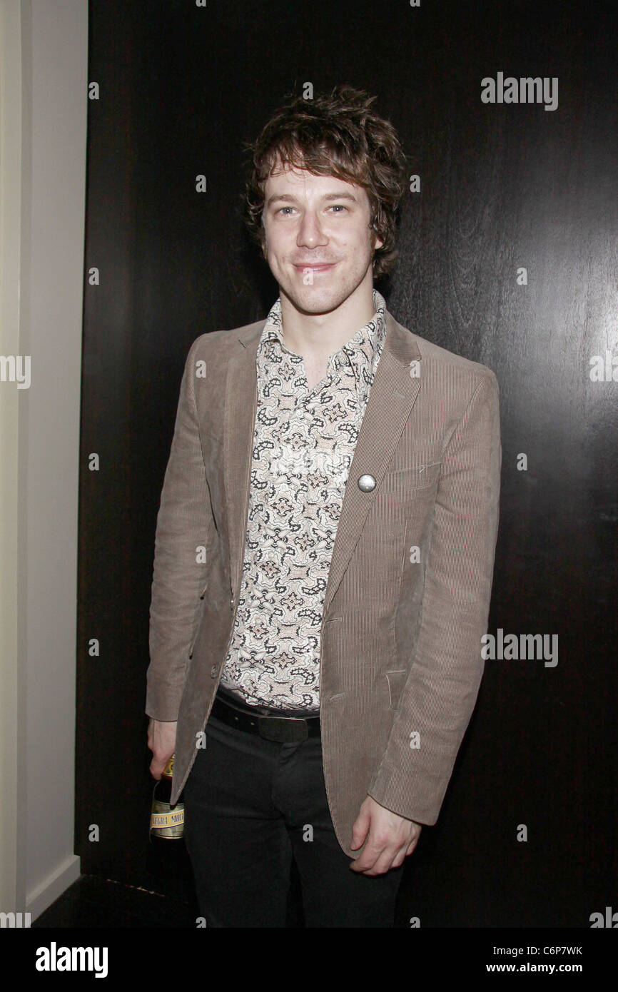 John Gallagher, Jr. aka Johnny Gallagher after party for the Ars Nova ...