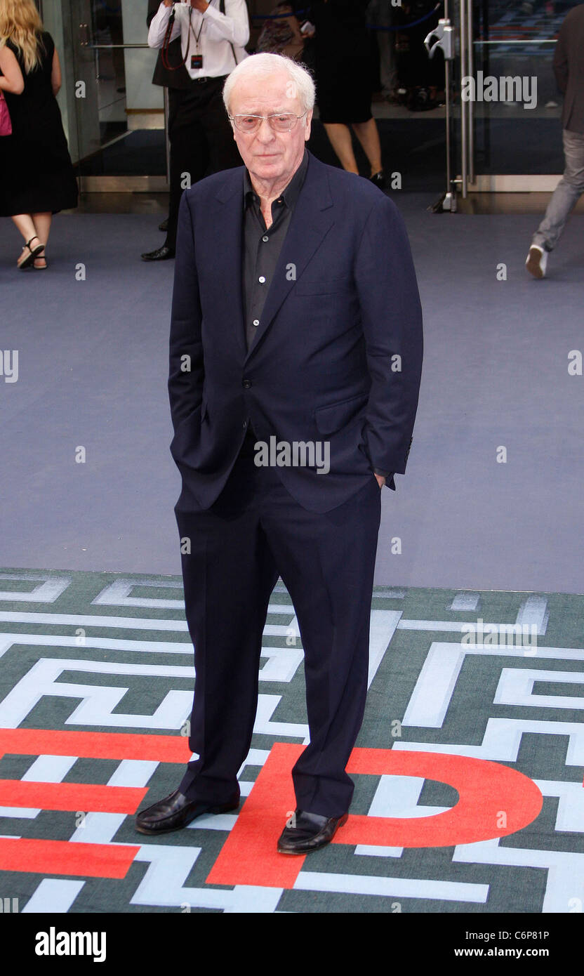 Sir Michael Caine The premiere of Inception at the Odeon cinema ...