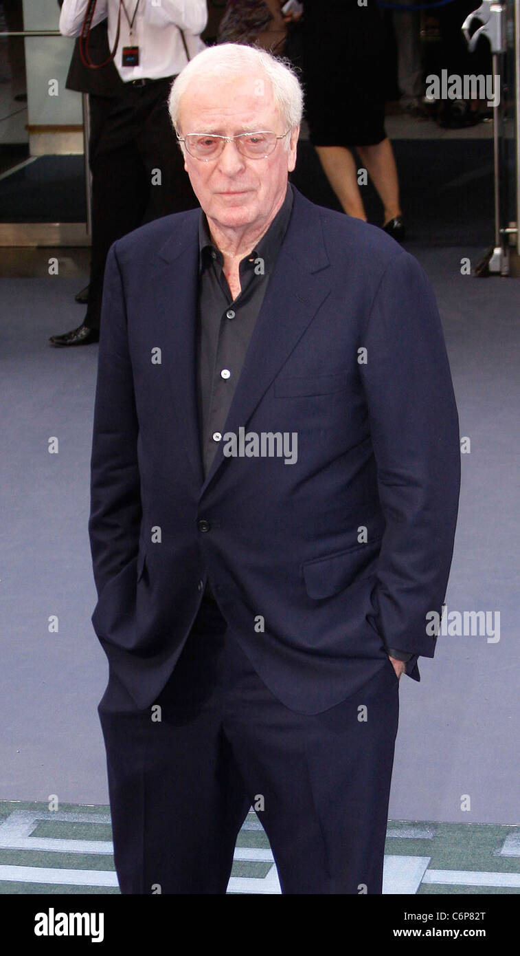 Sir Michael Caine The premiere of Inception at the Odeon cinema ...