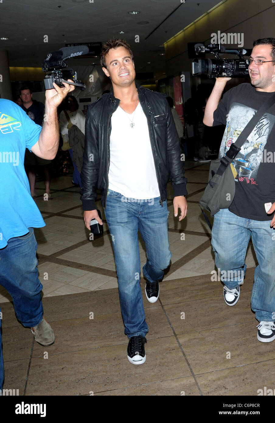Gregory Michael arrives at LAX airport Los Angeles, California - 27.06. ...