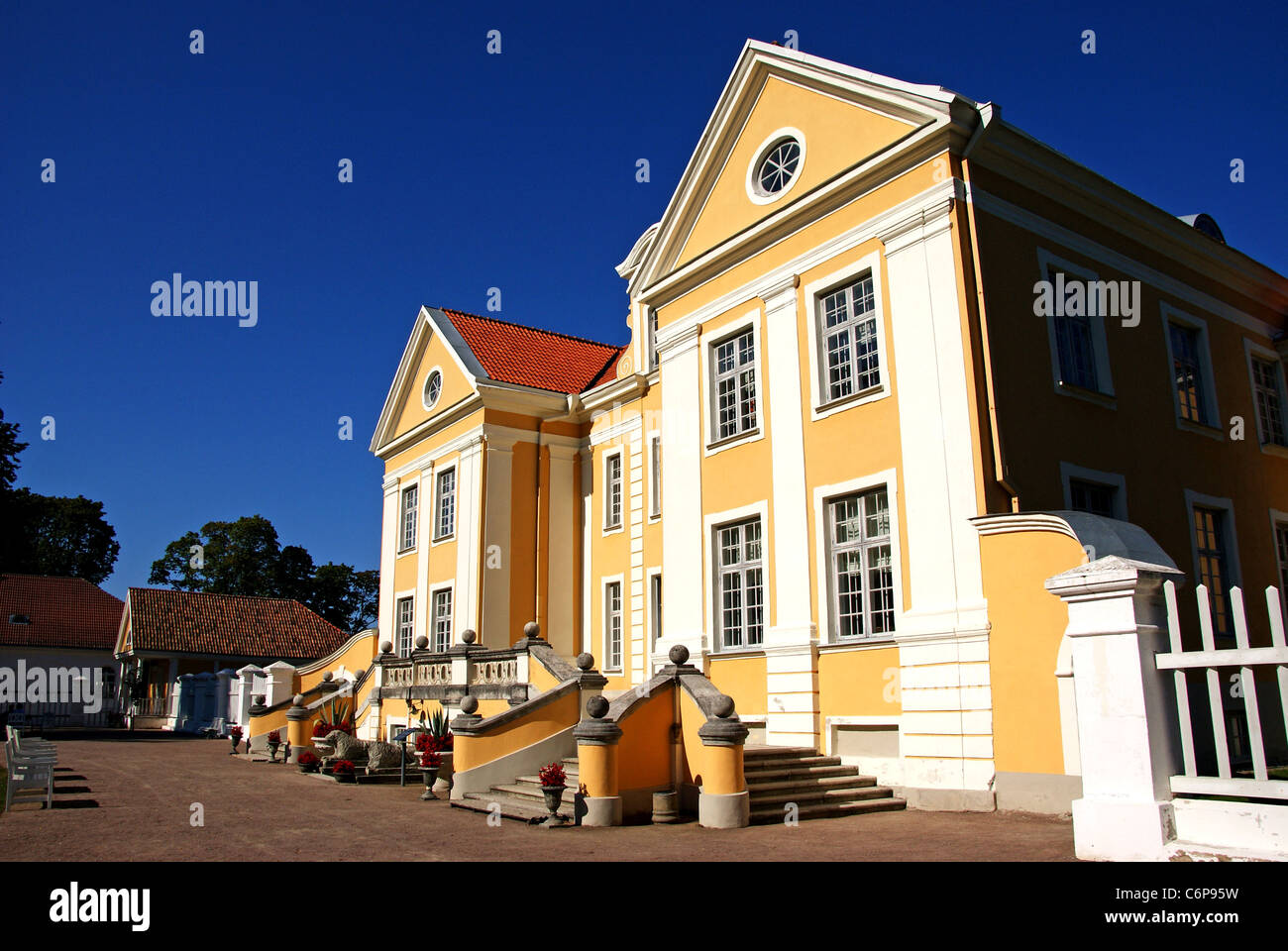 The main house of manor Stock Photo - Alamy