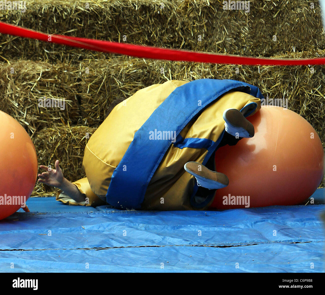 Joe swash wearing sumo wrestler costume while filming this morning ...