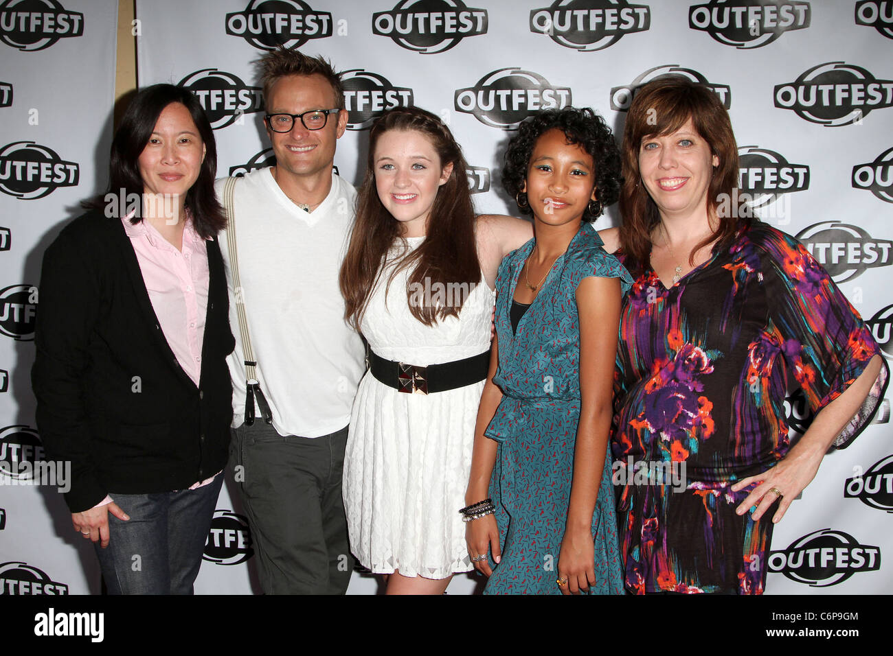 Kim Yutani, Chad Allen Savannah Stehlin, Sydney Park and Kirsten ...
