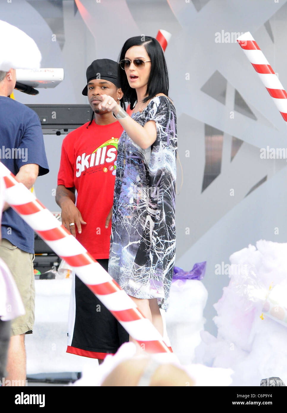 Katy Perry rehearses for the 2010 MuchMusic Video Awards at the ...