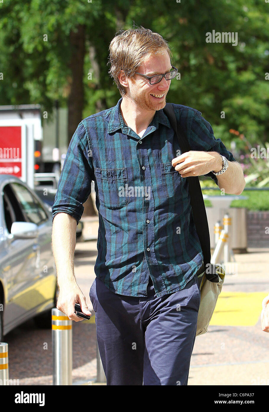 Stephen Merchant outside the ITV studios London, England - 19.07.10 ...