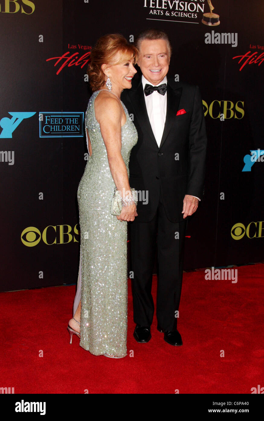 Joy Philbin and Regis Philbin 2010 Daytime Emmy Awards held at Las ...
