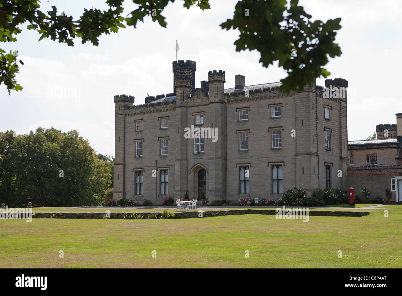 Chiddingstone castle in Chiddingstone, Kent,UK Stock Photo - Alamy
