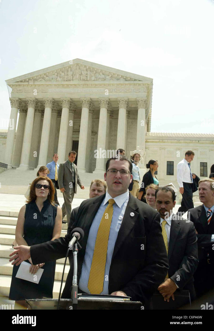 Jordan Marks Young Americans for Freedom hold a press conference on ...
