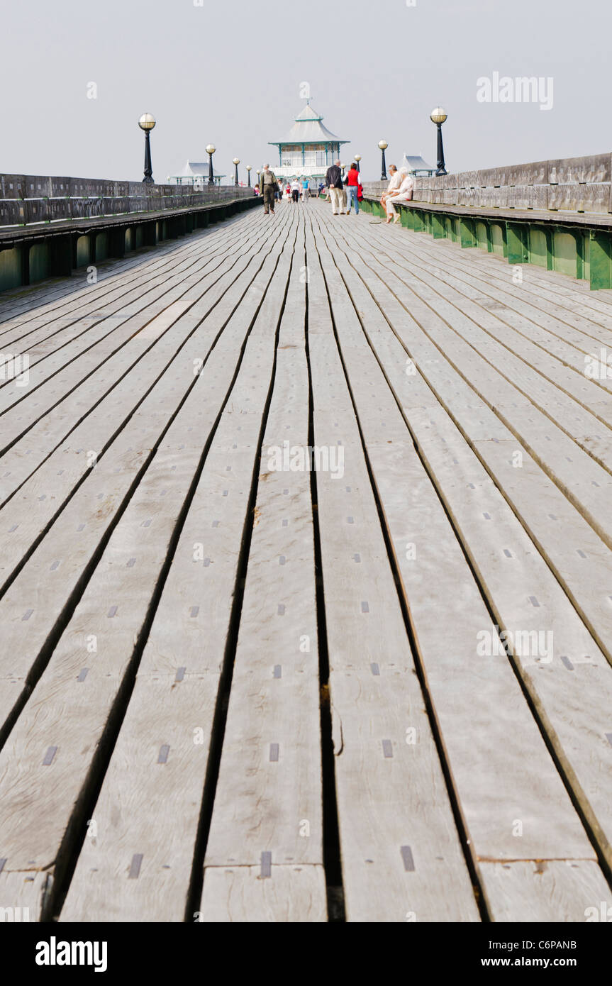 Clevedon Victorian Pier Stock Photo - Alamy