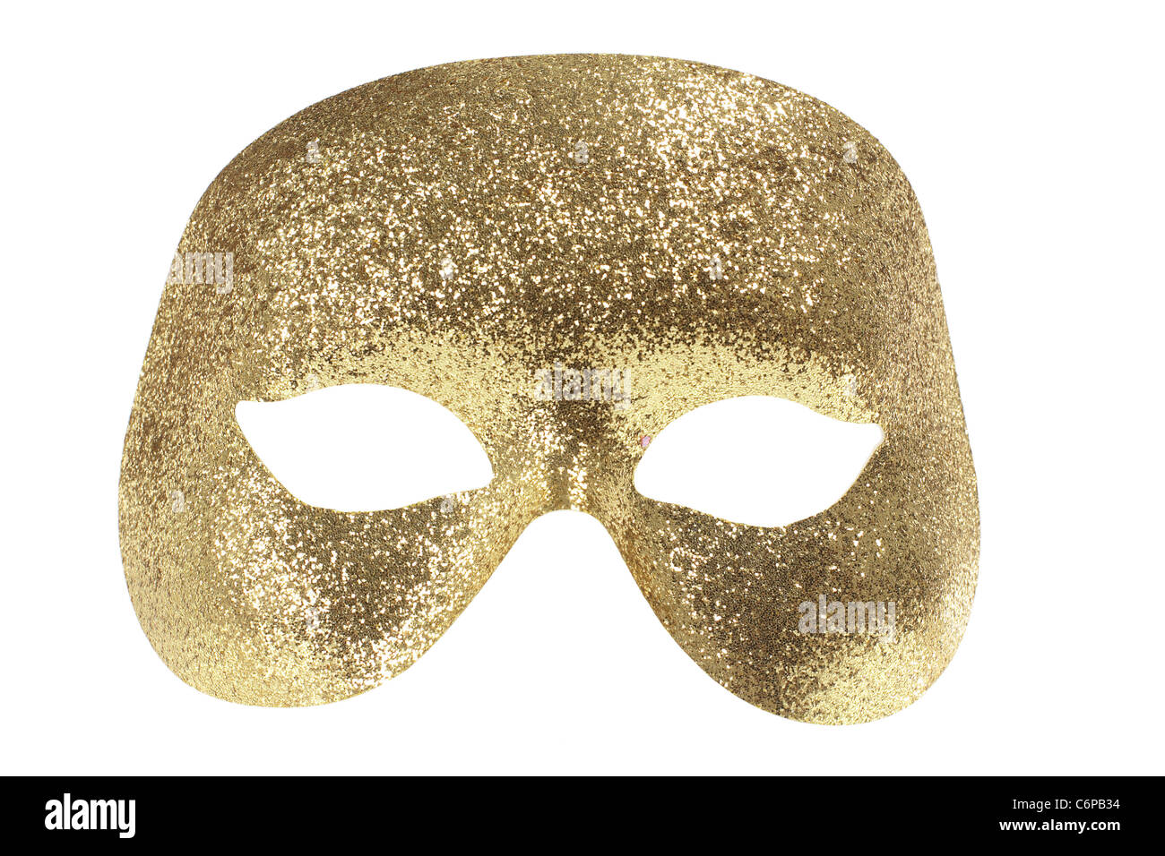 Gold anonymous mask Cut Out Stock Images & Pictures - Alamy