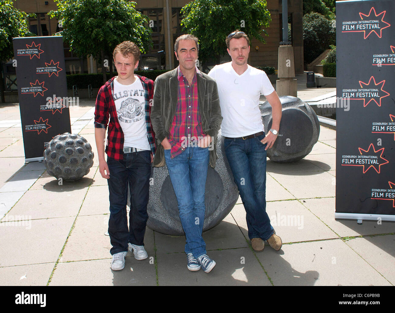 James Nesbitt, Ciaran McMenamin and Neil Bruton Edinburgh International ...