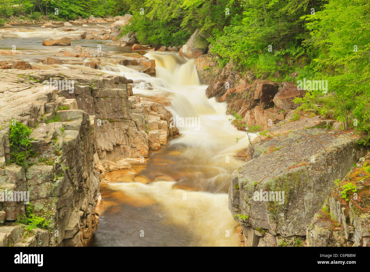 Rocky Gorge, Kancamagus Highway, New Hampshire, USA Stock Photo - Alamy