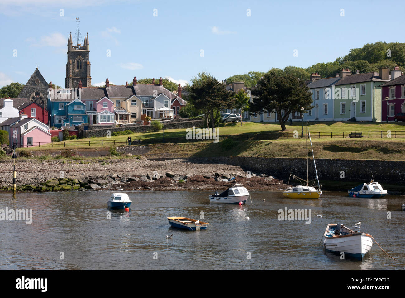 Aberaeron, Ceredigion, Wales Stock Photo - Alamy