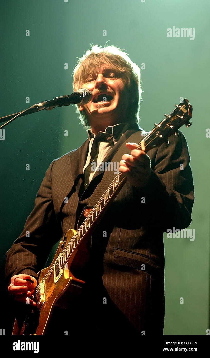 Singer Neil Finn Crowded House performing live in concert at the ...