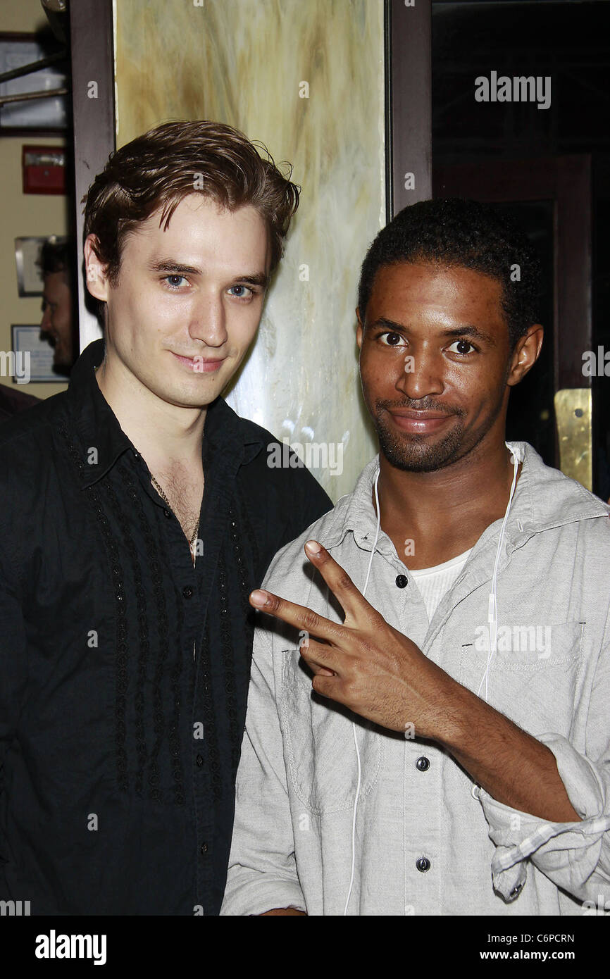 Seth Numrich and Amari Cheatom Opening Night after party for the ... Seth Numrich and Amari Cheatom Opening Night after party for the ...